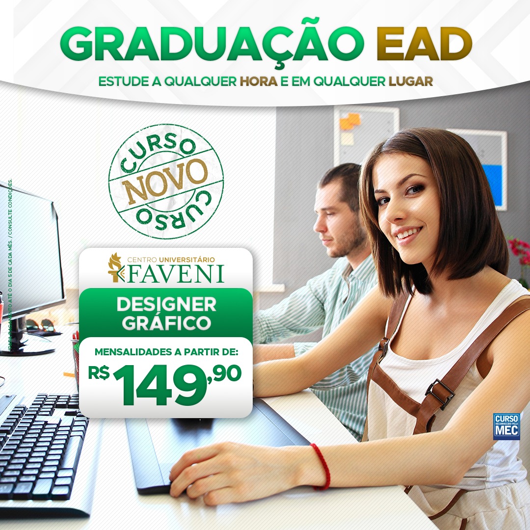 DESIGN GRÁFICO – Tecnólogo EAD - Faveni